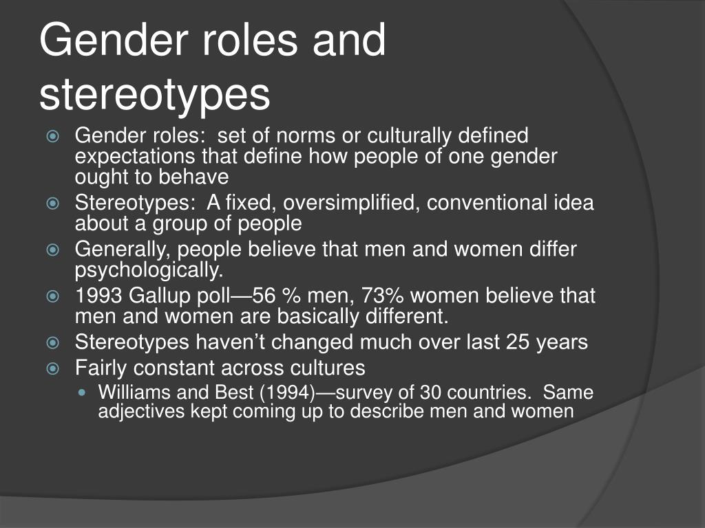 Ppt Gender Identity And Roles Powerpoint Presentation Free Download