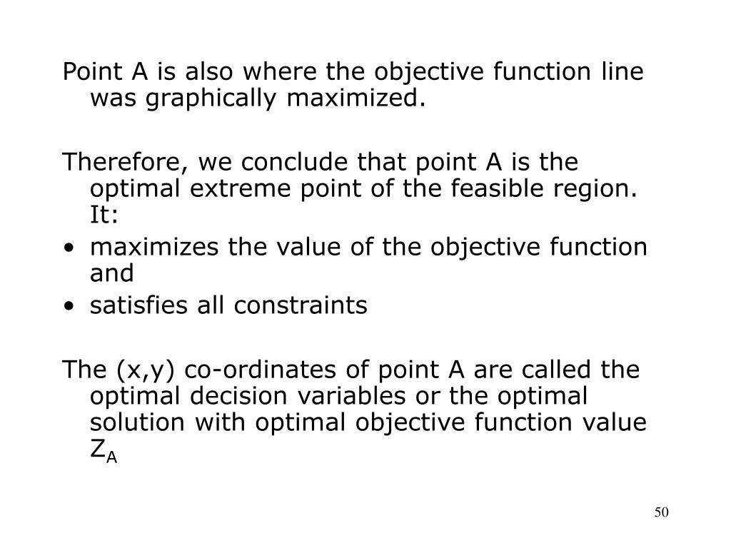Ppt Optimization Techniques Constrained Optimization By Linear Programming Updated 101101