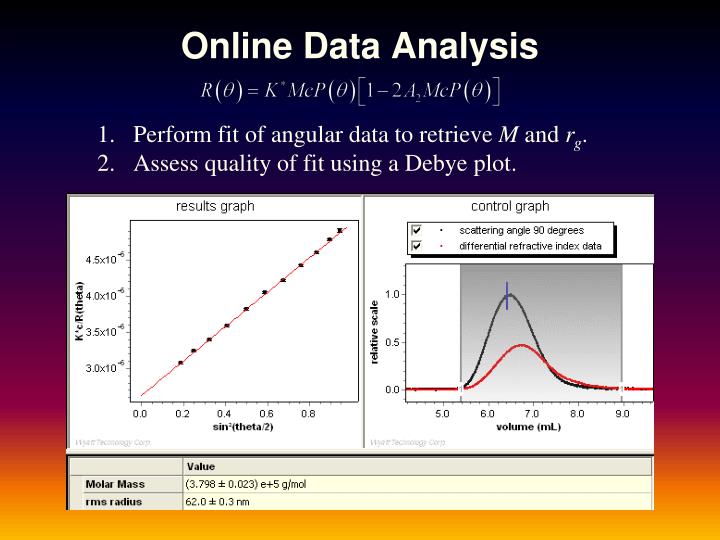 PPT - Introduction to Light Scattering A bulk analytical technique ...