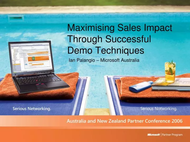 PPT - Maximising Sales Impact Through Successful Demo Techniques ...