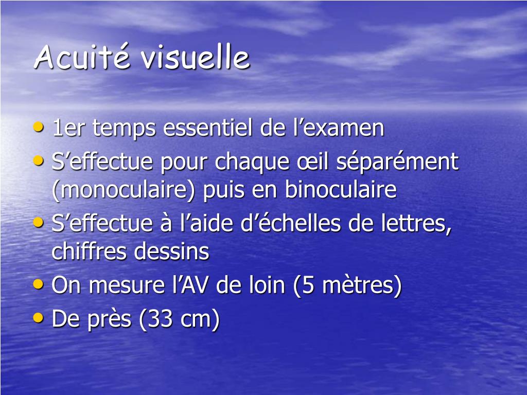 PPT - Examens complémentaires en ophtalmologie PowerPoint Presentation ...