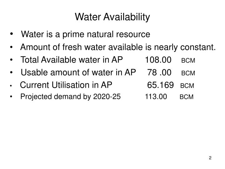 PPT - WATER AUDIT PowerPoint Presentation - ID:712388