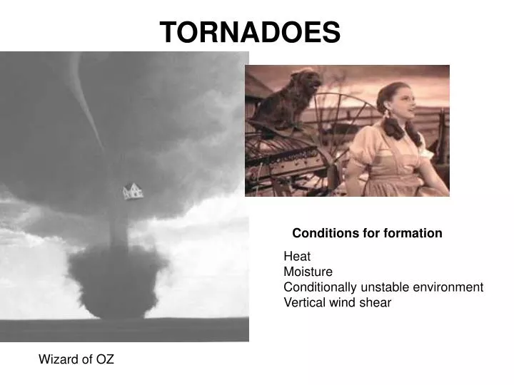 PPT - TORNADOES PowerPoint Presentation, free download - ID:712632