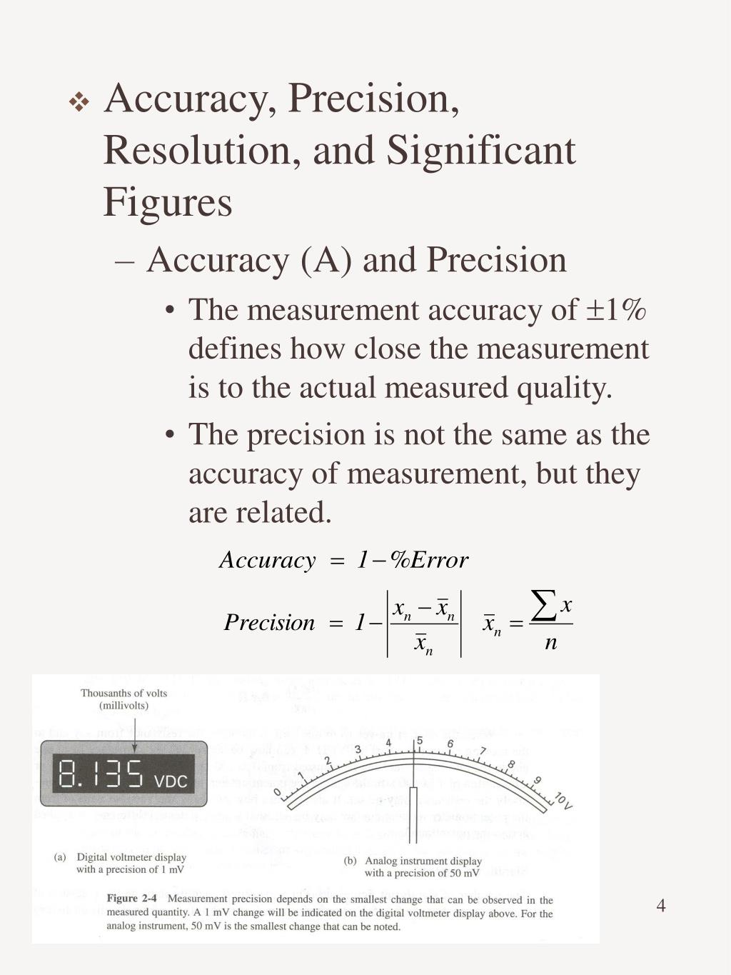 Ppt Chapter 2 Measurement Errors Powerpoint Presentation Free