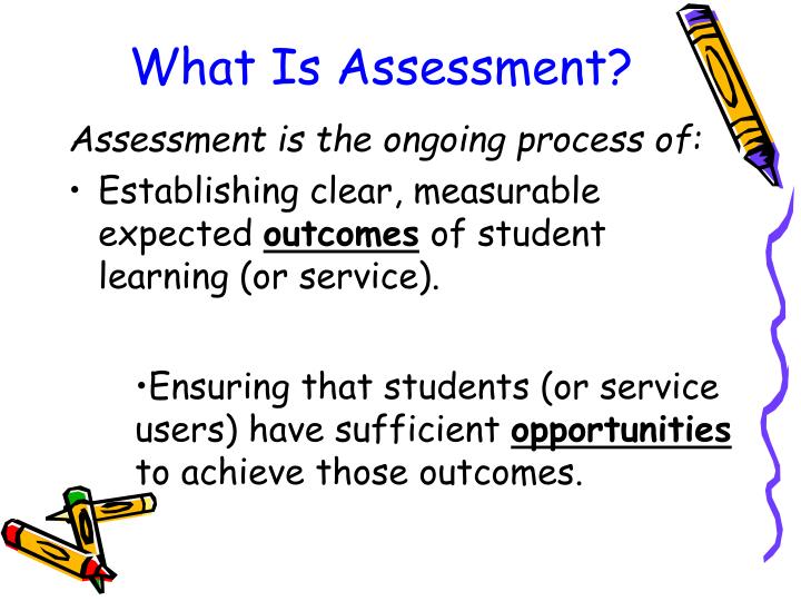 PPT - An Assessment Overview PowerPoint Presentation - ID:712950