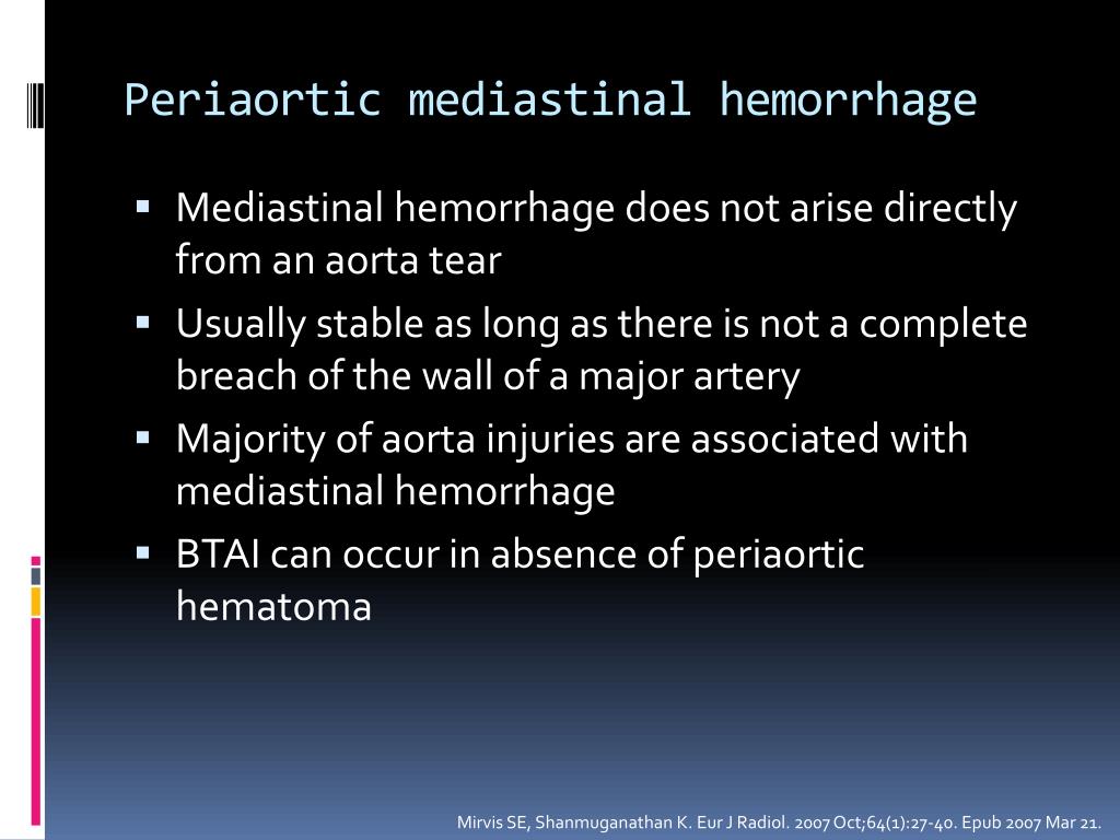 PPT - MDCT & MRI Pictorial Review of Blunt Traumatic Aortic Injury ...