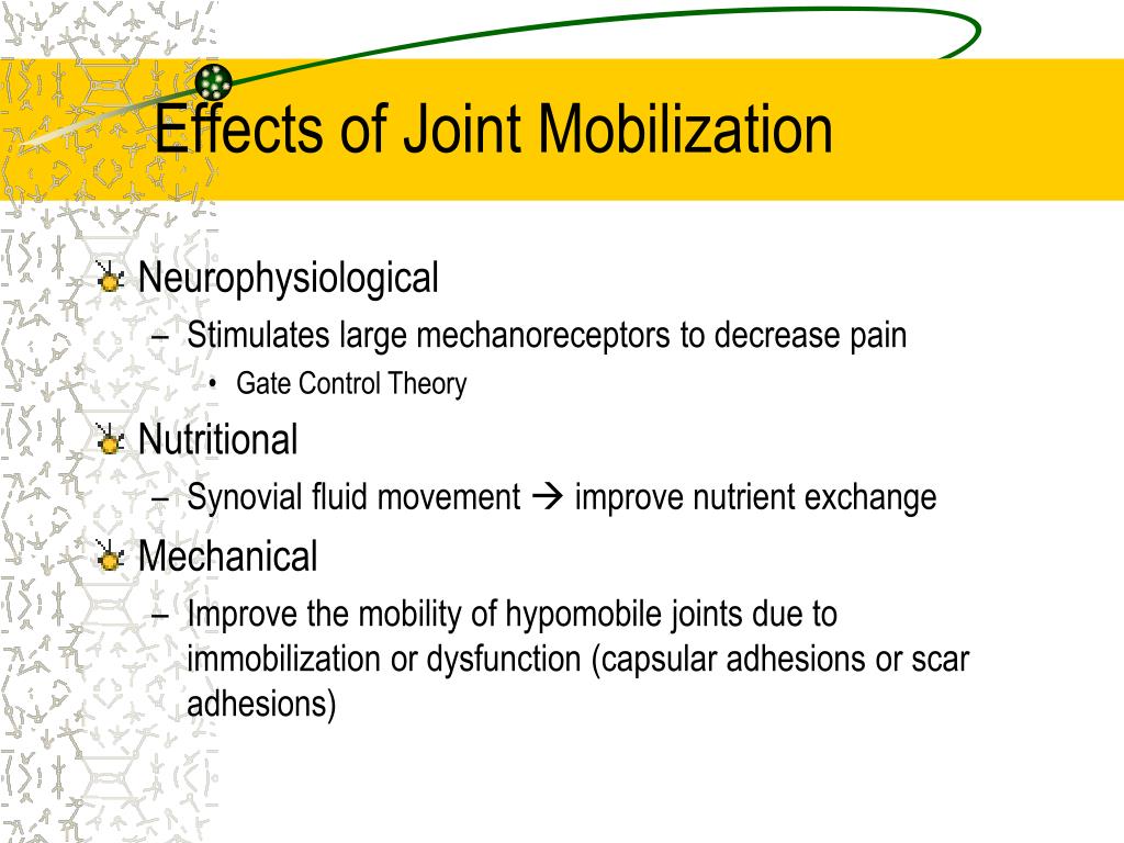 PPT - Joint Mobilization PowerPoint Presentation, free download - ID:713863 PPT - Joint Mobilization PowerPoint Presentation, free download - ID:713863