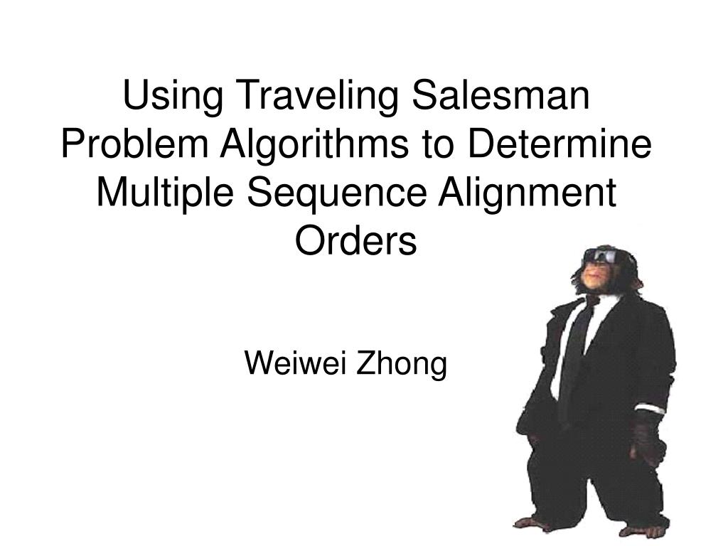 Ppt Using Traveling Salesman Problem Algorithms To Determine Multiple Sequence Alignment