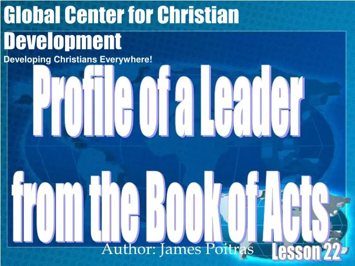 PPT - Author: James Poitras PowerPoint Presentation, free download - ID ...