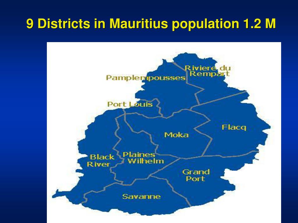 PPT - Epidemiology of Tuberculosis in The Republic of Mauritius ...