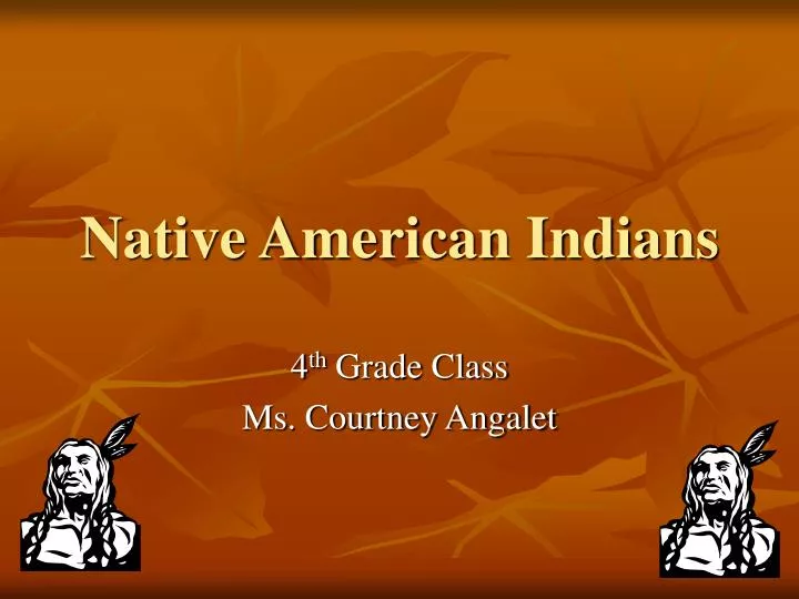 PPT - Native American Indians PowerPoint Presentation, free download ...