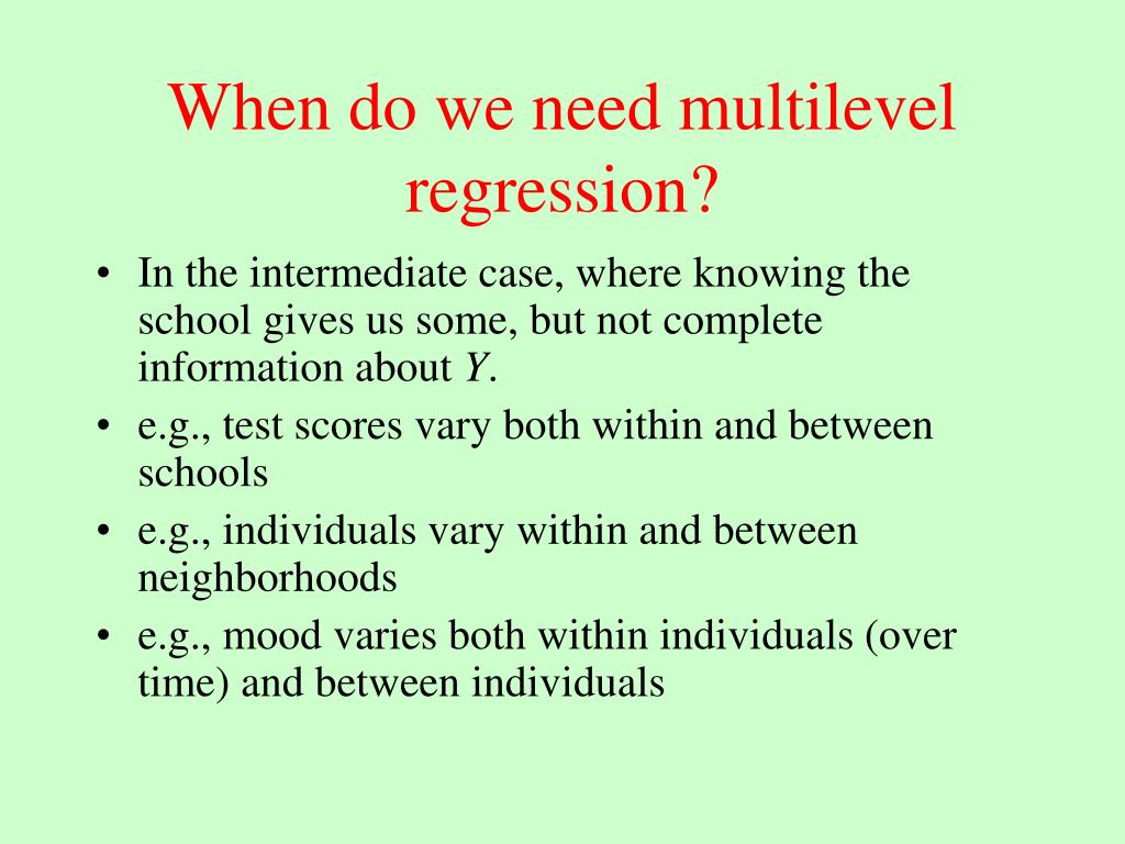 PPT - Multilevel Regression Models PowerPoint Presentation, free ... PPT - Multilevel Regression Models PowerPoint Presentation, free ...