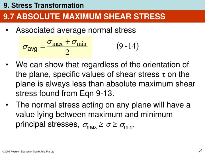 PPT - 9.4 MOHR’S CIRCLE: PLANE STRESS PowerPoint Presentation - ID:717933