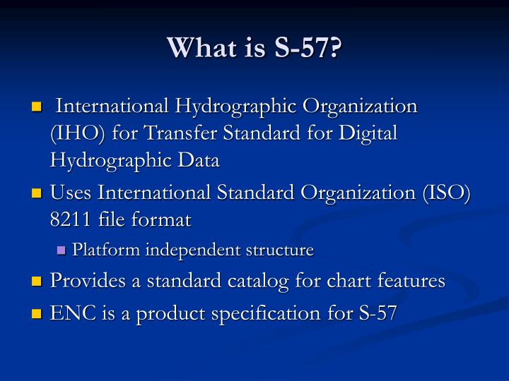 PPT - Creating a GIS from NOAA Electronic Navigational Charts ...