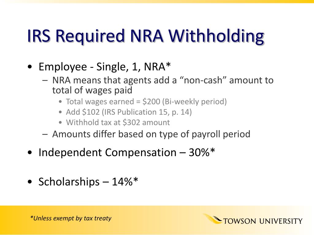 PPT - NRA Tax & PeopleSoft Mary Fortier, NRA Tax Manager PowerPoint ...