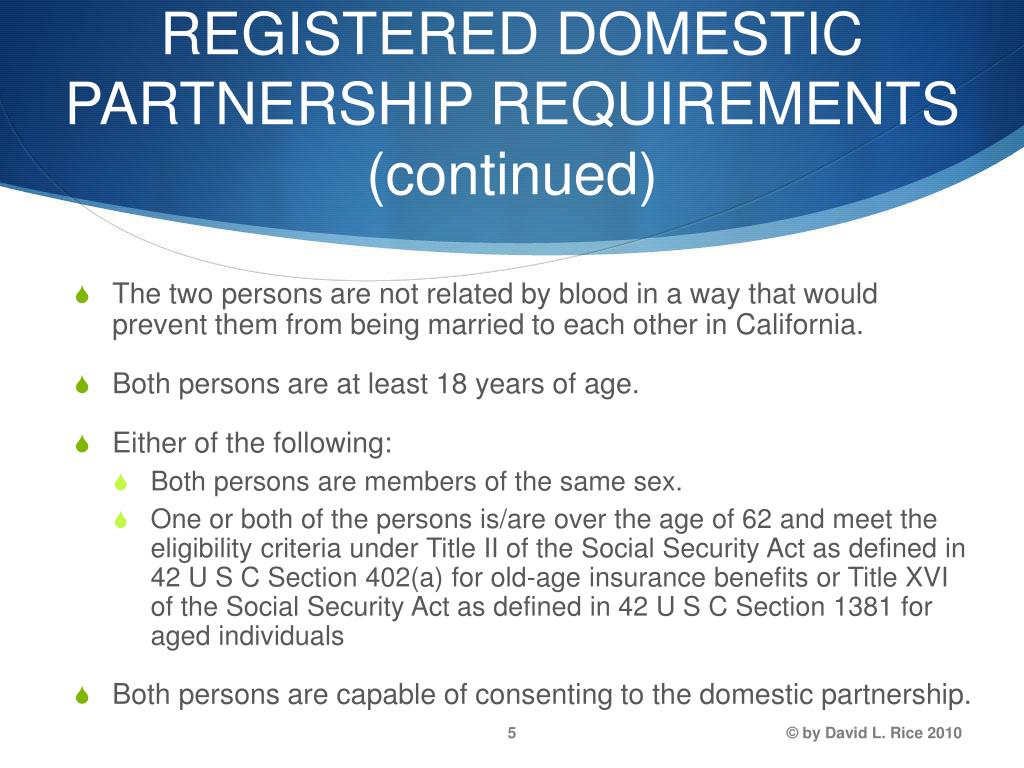 PPT - TAXATION OF DOMESTIC PARTNERS PowerPoint Presentation, free ...