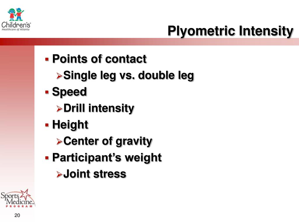 PPT - Plyometric Training and its Role in ACL Prevention in Adolescents ...