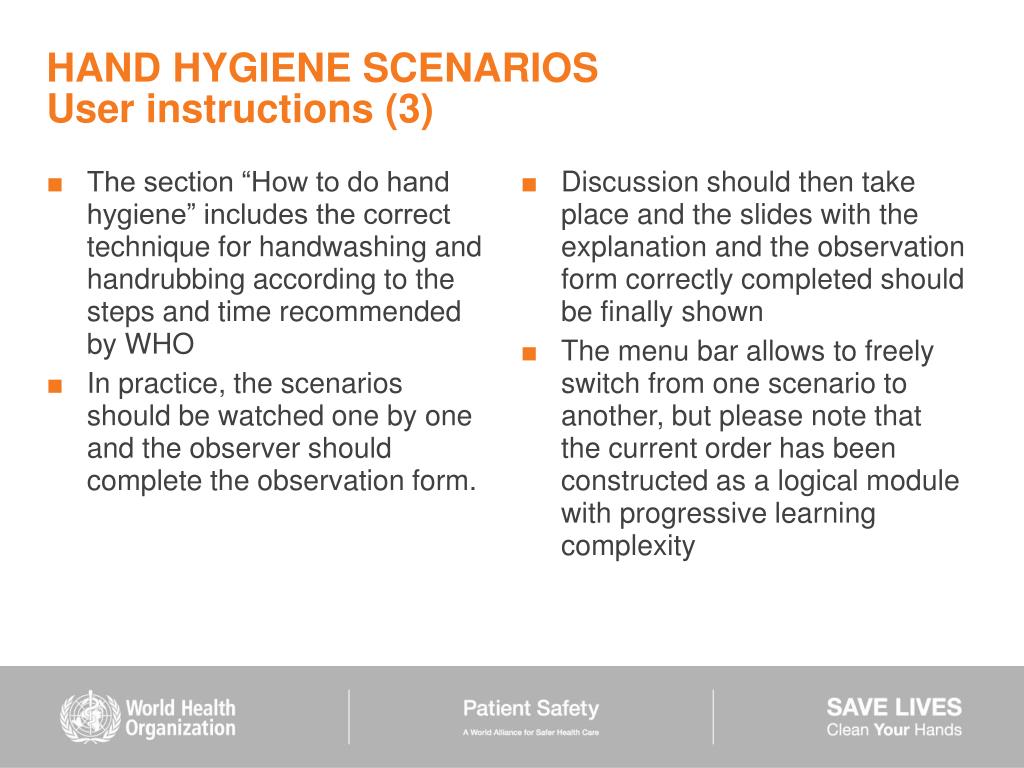 Ppt Hand Hygiene Training Films Instructions Powerpoint Presentation