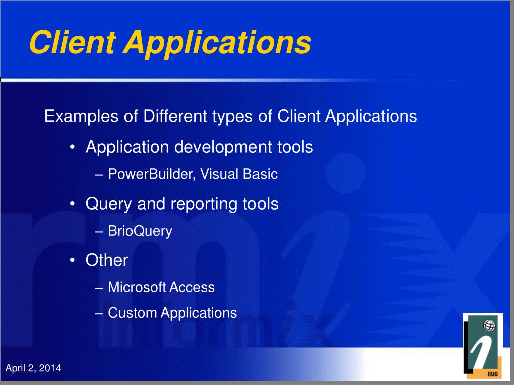 Ppt Connecting Client Applications To Informix Databases Using Ibm Informix Connect And Odbc