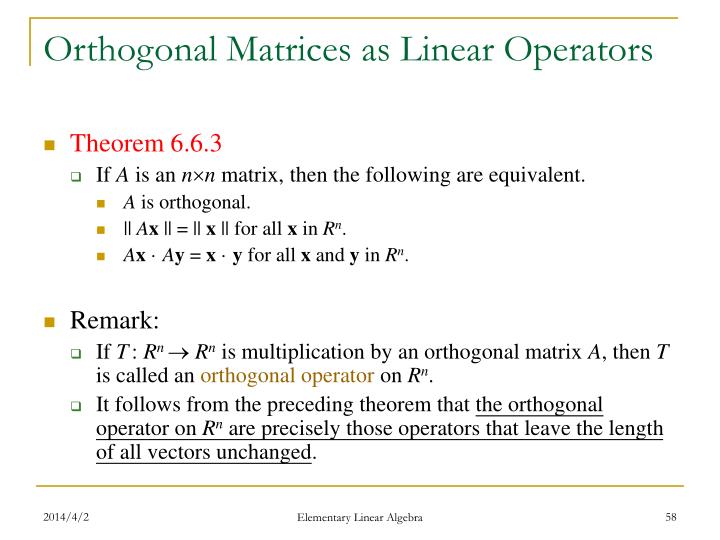 PPT - Elementary Linear Algebra Anton & Rorres, 9 th Edition PowerPoint ...