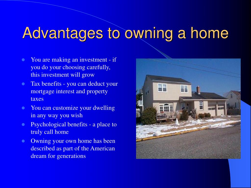 PPT - Advantages and Disadvantages of Renting or Owning a Home ... PPT - Advantages and Disadvantages of Renting or Owning a Home ...