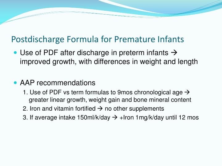 PPT - PRIMARY CARE OF THE EX- PREMATURE INFANT PowerPoint Presentation ...