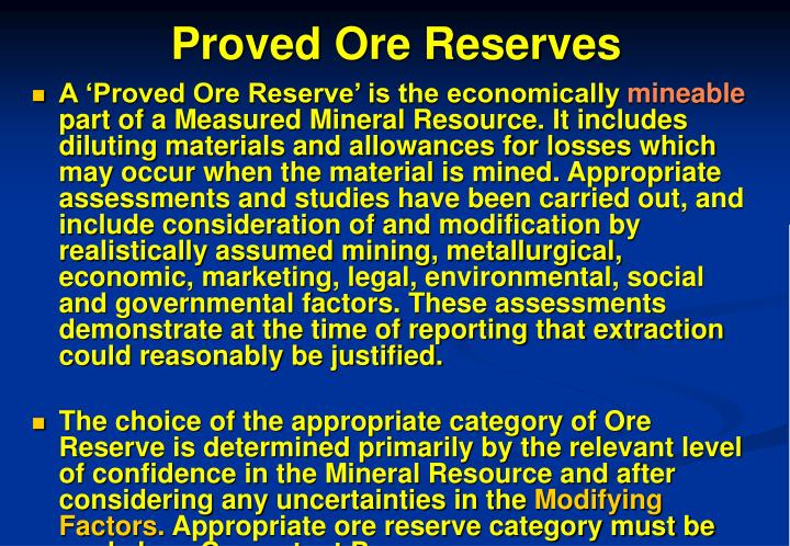 PPT - tHE PHILIPPINE MINERAL REPORTING CODE PowerPoint Presentation ...