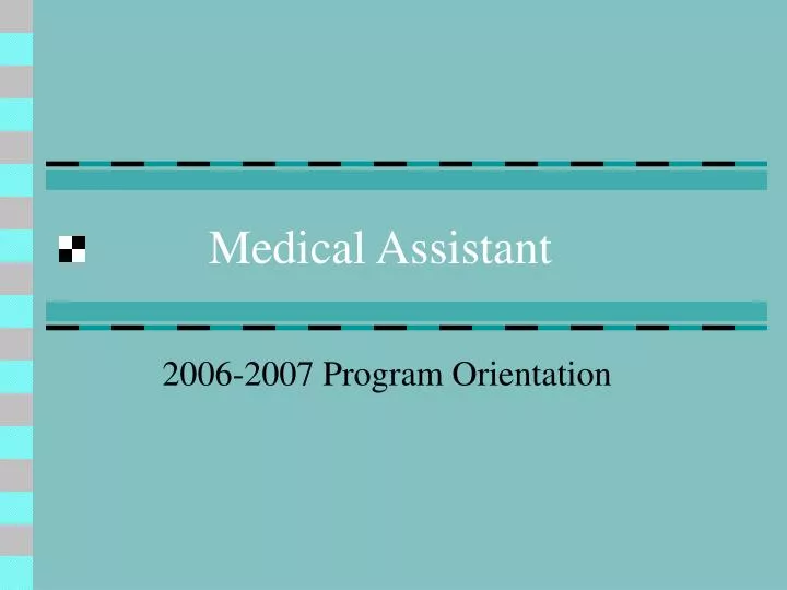 PPT - Medical Assistant PowerPoint Presentation, free download - ID:727887