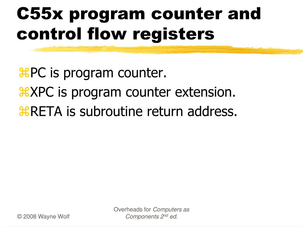 PPT - TI C55x instruction set PowerPoint Presentation, free download - ID:728028