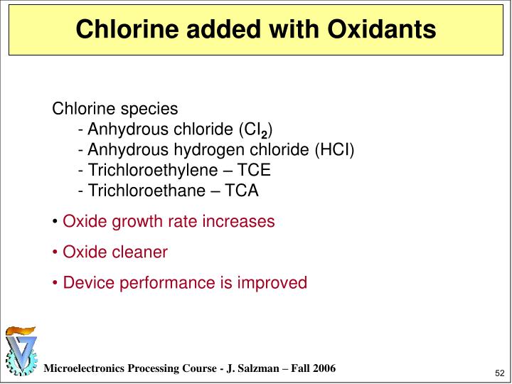 PPT - Microelectronics Processing Oxidation PowerPoint Presentation ...