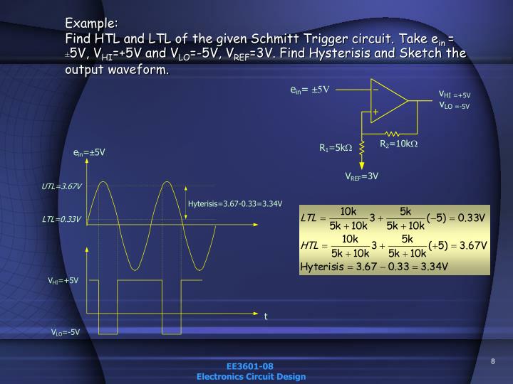 PPT - 8 . Wave-shaping Circuits Design PowerPoint Presentation - ID:728613