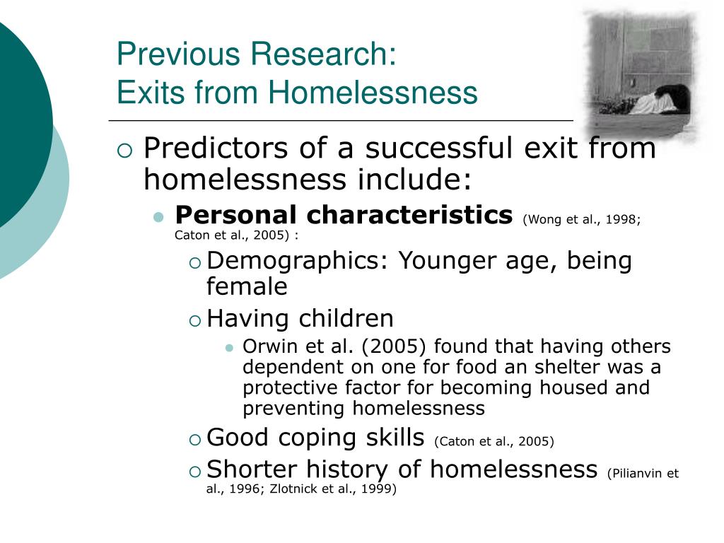 PPT - Identifying Factors that Facilitate Becoming Re-Housed and ...
