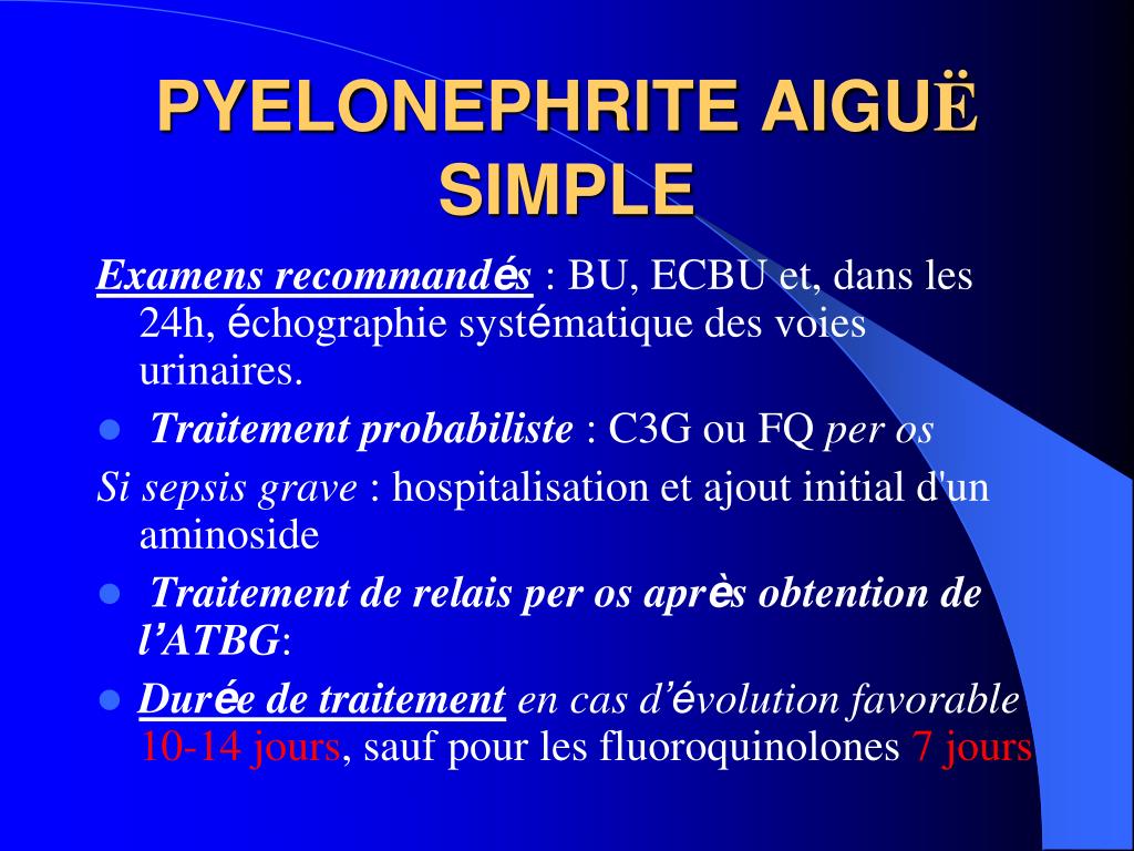 PPT - Les infections urinaires PowerPoint Presentation, free download ...