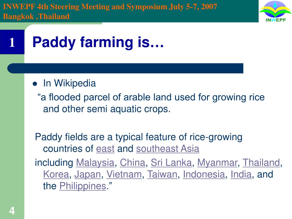 PPT - Rice Culture, a Heritage of Asian History PowerPoint Presentation ...