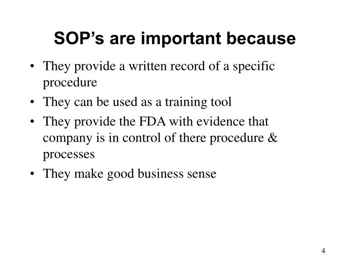 PPT - Standard Operating Procedure PowerPoint Presentation - ID:730434