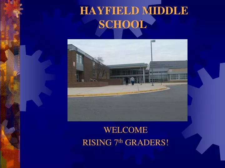 PPT - HAYFIELD MIDDLE SCHOOL PowerPoint Presentation, free download ...