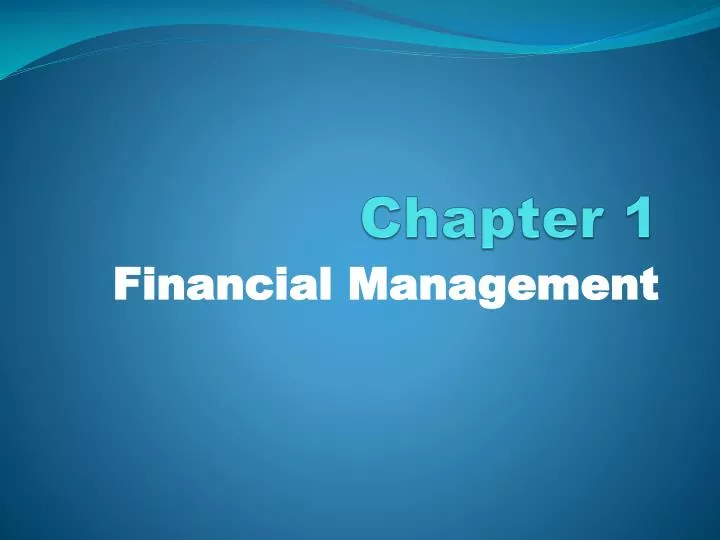 PPT - Chapter 1 PowerPoint Presentation, free download - ID:730922