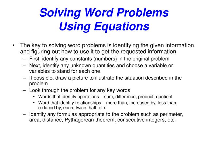 PPT - Solving Multi-Step Equations PowerPoint Presentation - ID:731190