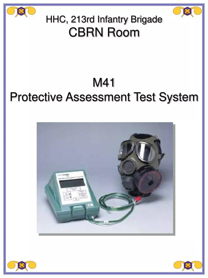 PPT - M41 Protective Assessment Test System PowerPoint Presentation ...