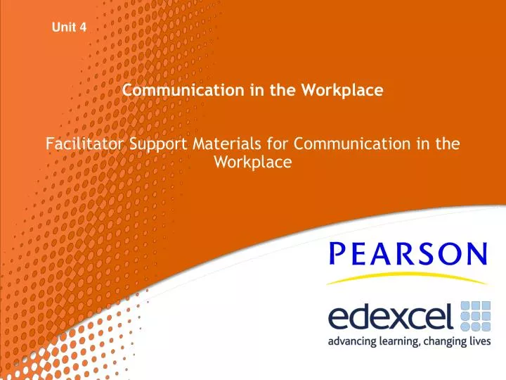 PPT - Communication in the Workplace PowerPoint Presentation, free ...