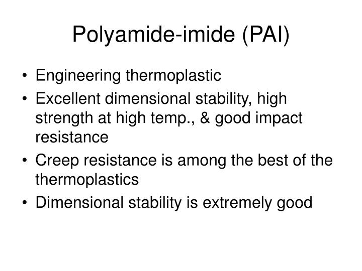 PPT - Polymers for heavy engineering applications PowerPoint ...