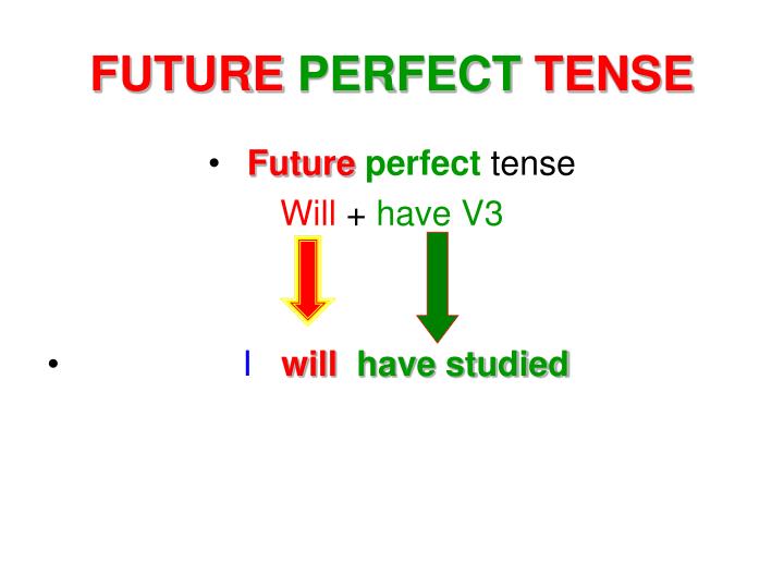 PPT - FUTURE PERFECT TENSE PowerPoint Presentation - ID:732322