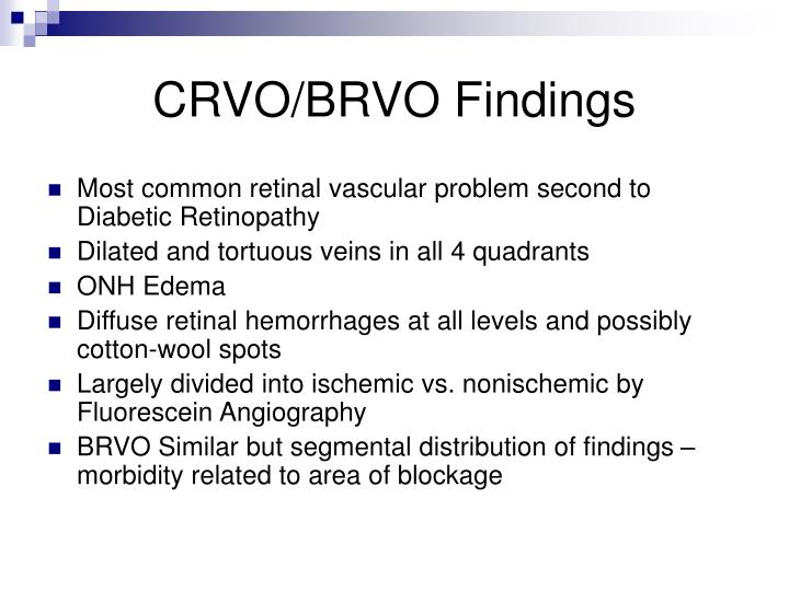 PPT - Hemi Central Retinal Vein Occlusion PowerPoint Presentation - ID ...