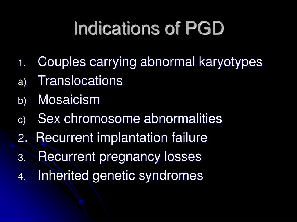 PPT - Preimplantation Genetic Diagnosis and Screening PowerPoint ...