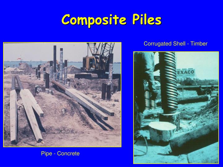 PPT - Pile Types PowerPoint Presentation - ID:733671