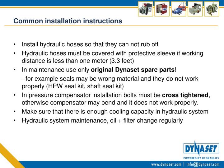 PPT - Basic hydraulic installations PowerPoint Presentation - ID:733872