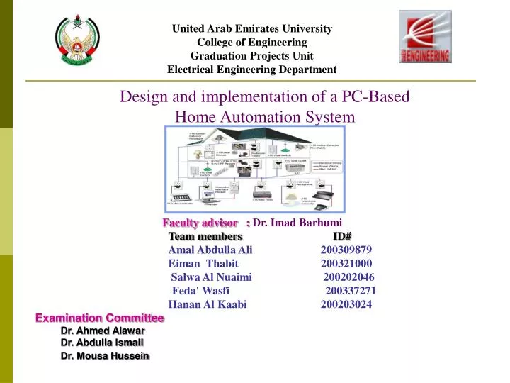PPT - United Arab Emirates University College of Engineering Graduation ...