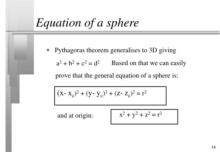 PPT - Points, Vectors, Lines, Spheres and Matrices PowerPoint ...