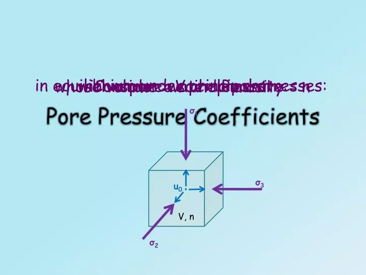 PPT - Pore Pressure Coefficients PowerPoint Presentation, free download ...