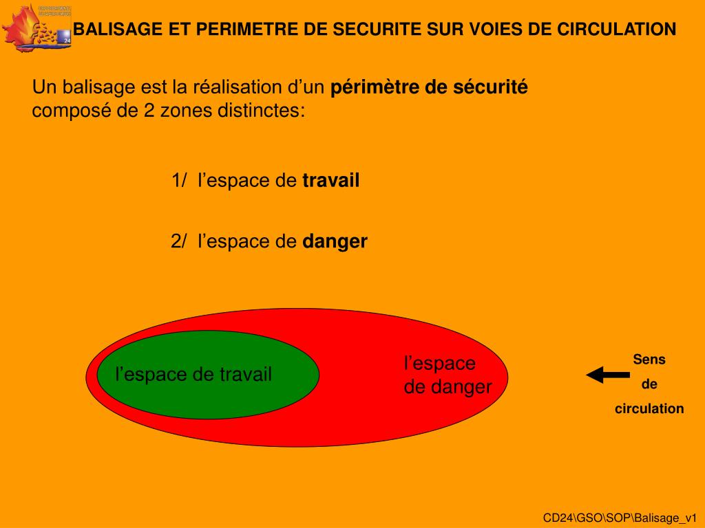 PPT - BALISAGE ET PERIMETRE DE SECURITE SUR VOIES DE CIRCULATION ...